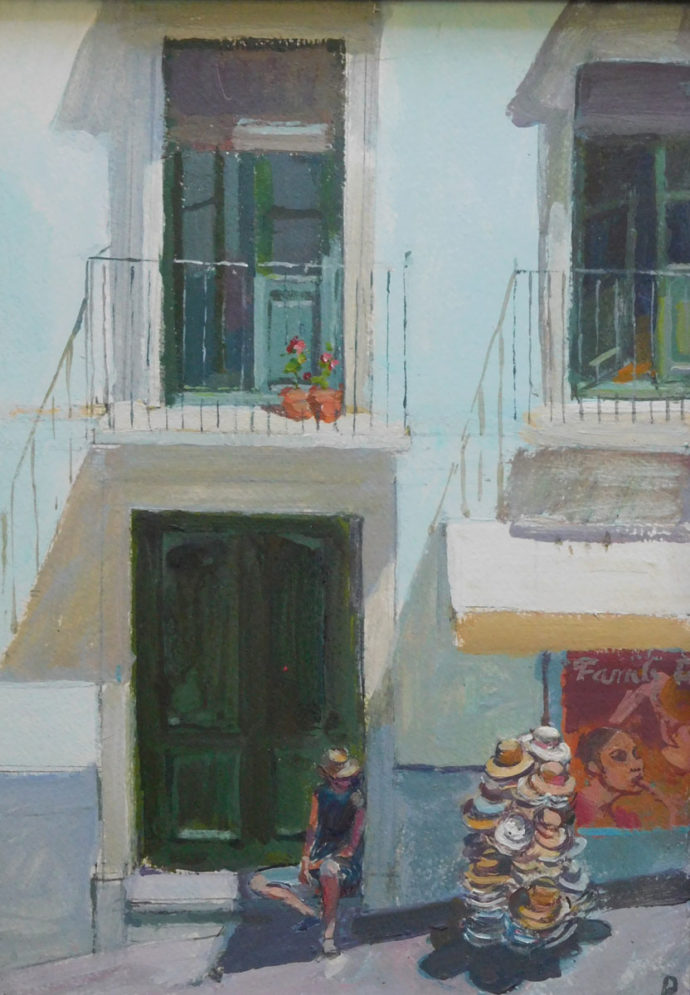 Hat Seller Granada - Mark Pearson Artist