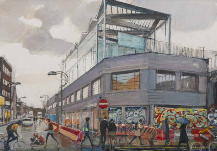 Poshing Up Peckham - Mark Pearson Artist