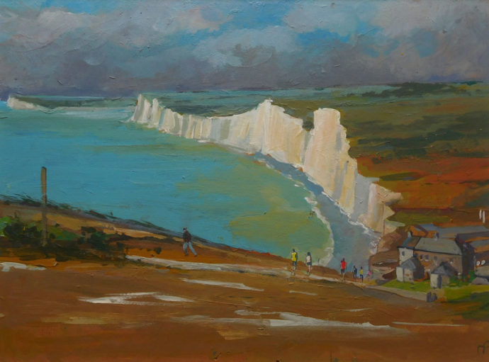 View to Birling Gap - Mark Pearson Artist
