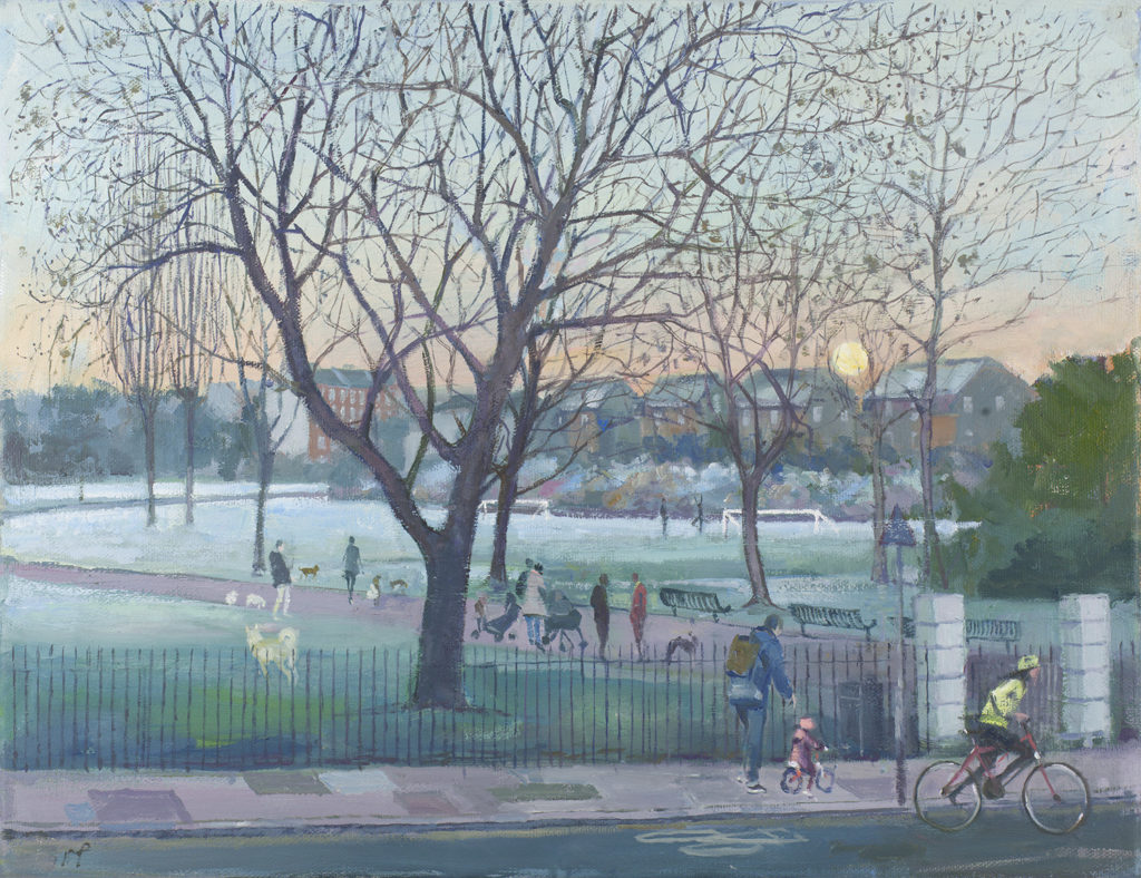 Wolf Moon Warwick Park - Mark Pearson Artist